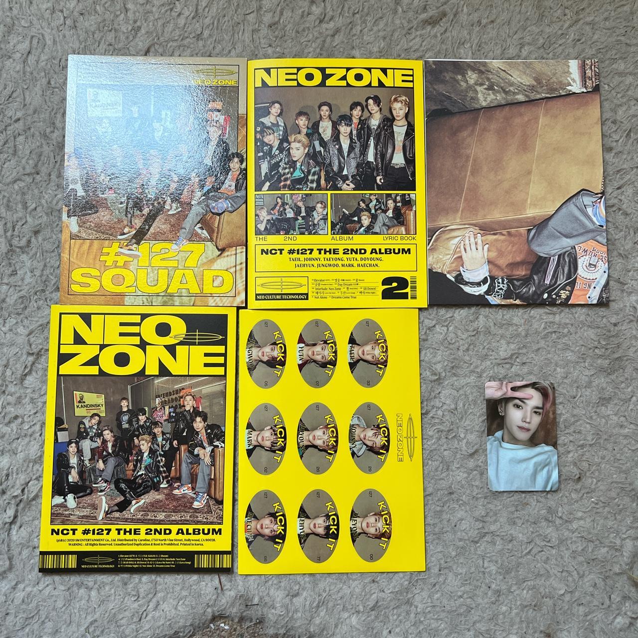 NCT 127 | Neo Zone Album N ver. | Taeyong PC MINT... - Depop