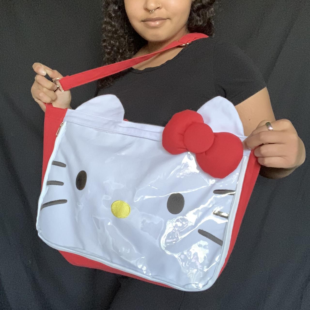 large hello kitty bag retails for $70 - brand new... - Depop