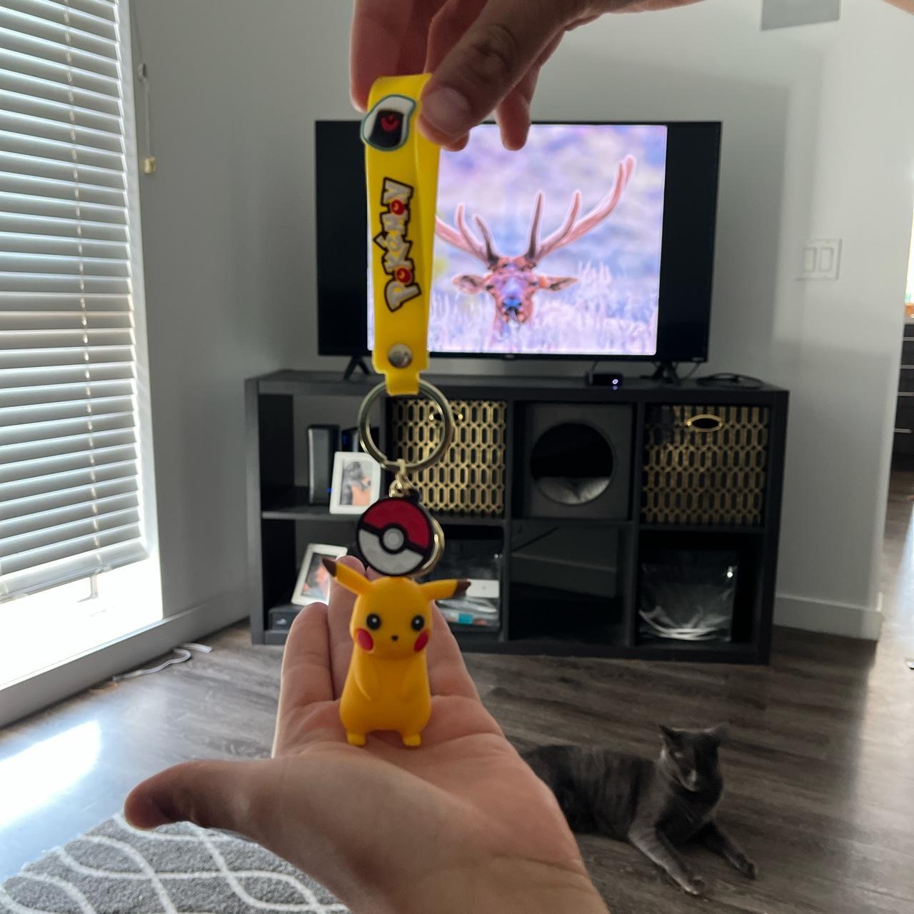 Cute pikachu keychain!!! - Depop