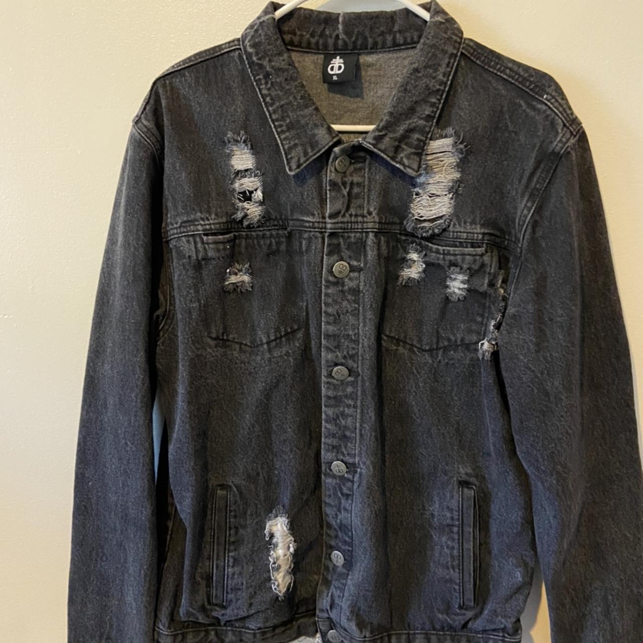 Drop Dead asphalt denim jacket XL #Dropdead... - Depop