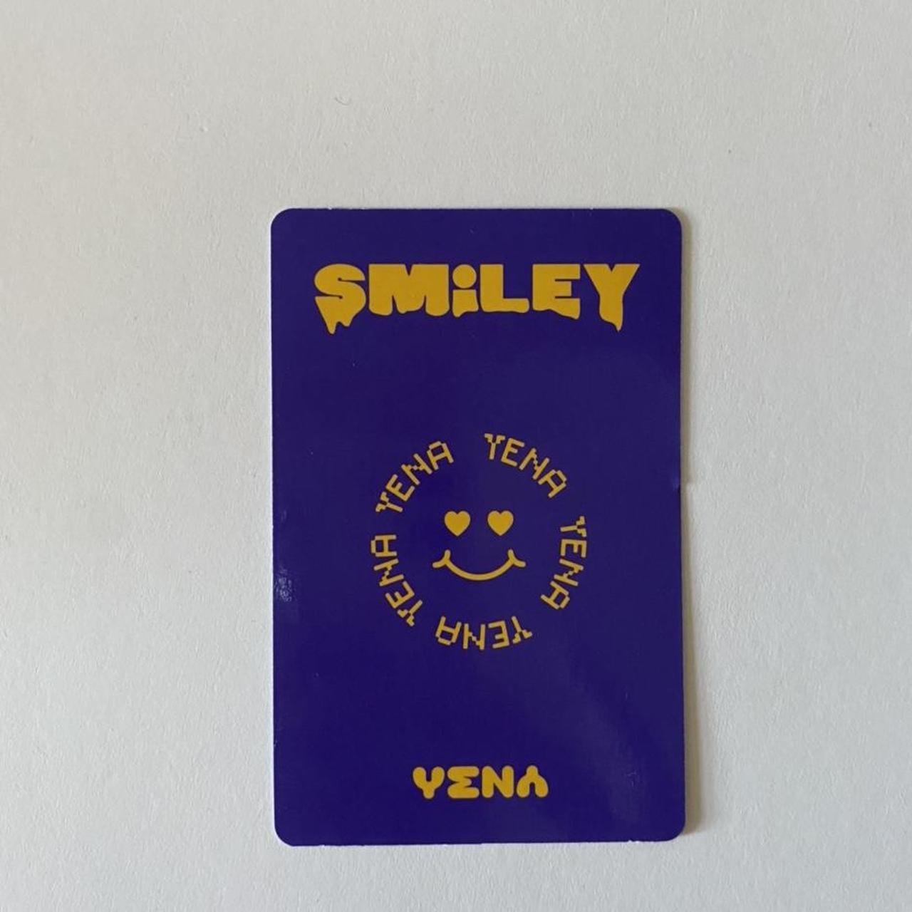 WTS Yena Smiley Heart Trading Card £2 plus £1.50... - Depop