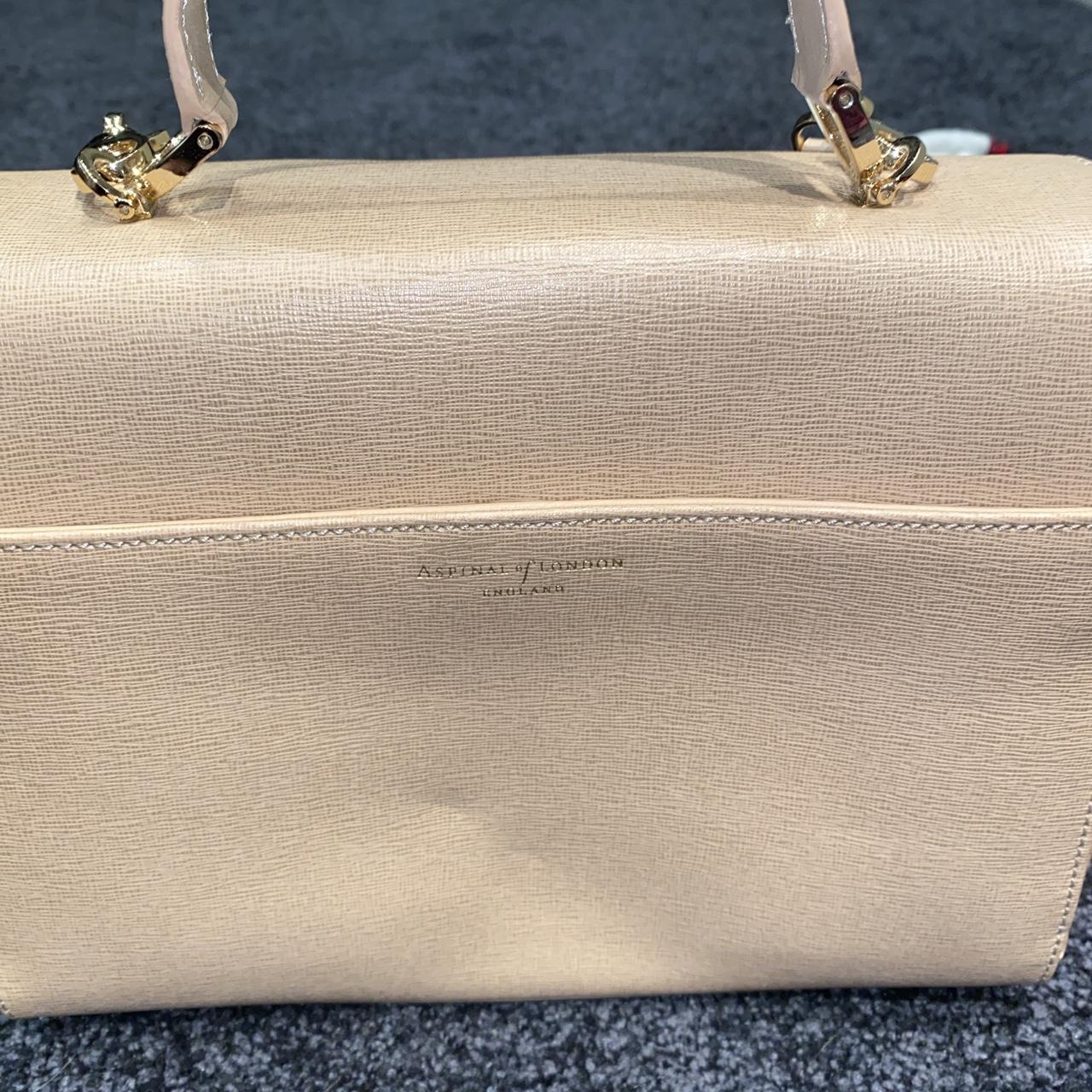 Aspinal of London Mayfair bag Beige 9.5/10... - Depop