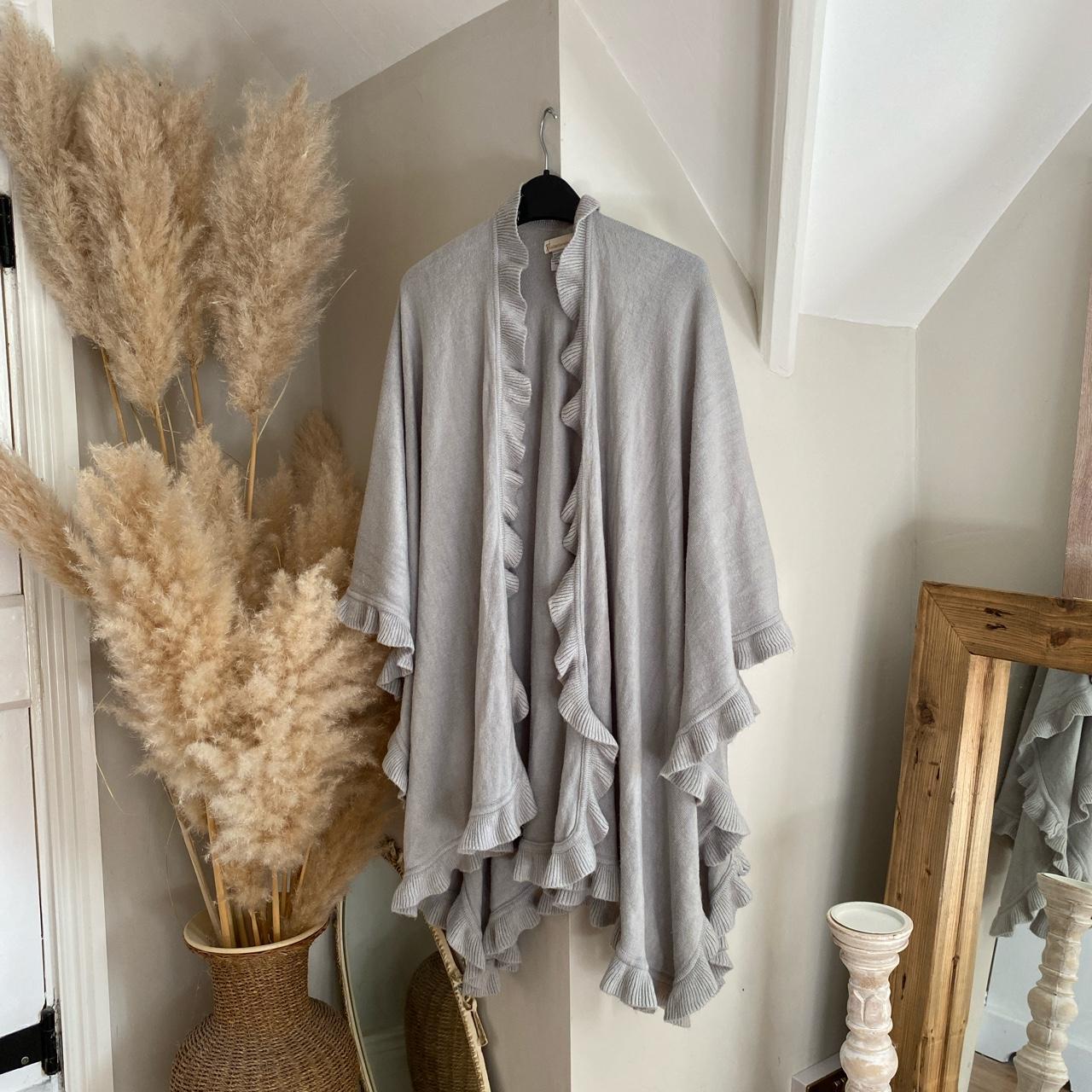 Light grey wrap over. Brought in a boutique Really... - Depop