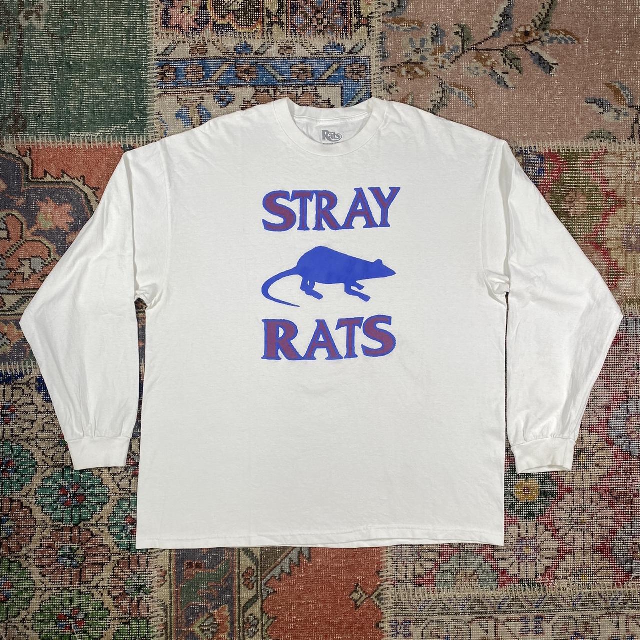 Stray Rats Rodenticide puff print Logo Long Sleeve... - Depop