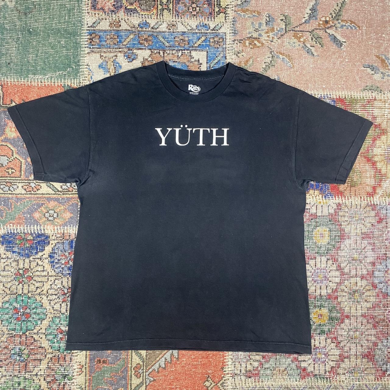 Stray Rats Yuth Logo Tee. Note The lights make it... - Depop