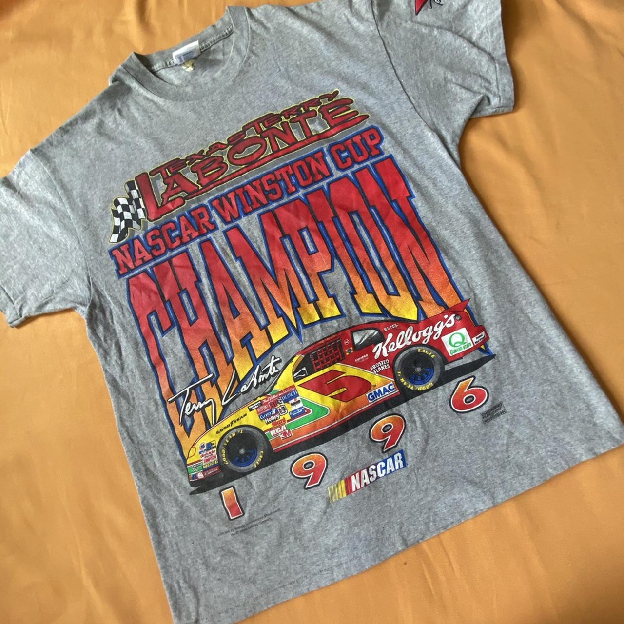 Vintage NASCAR graphic tee. Perfect condition.... - Depop