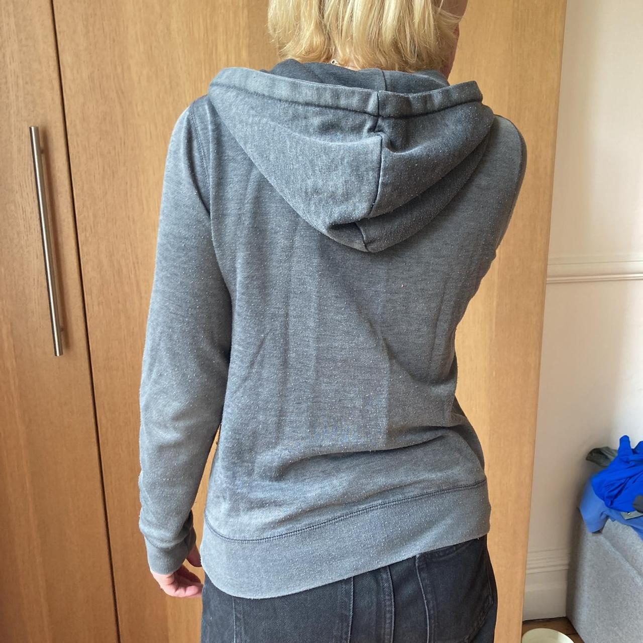 Vans grey hoodie Size M - Depop