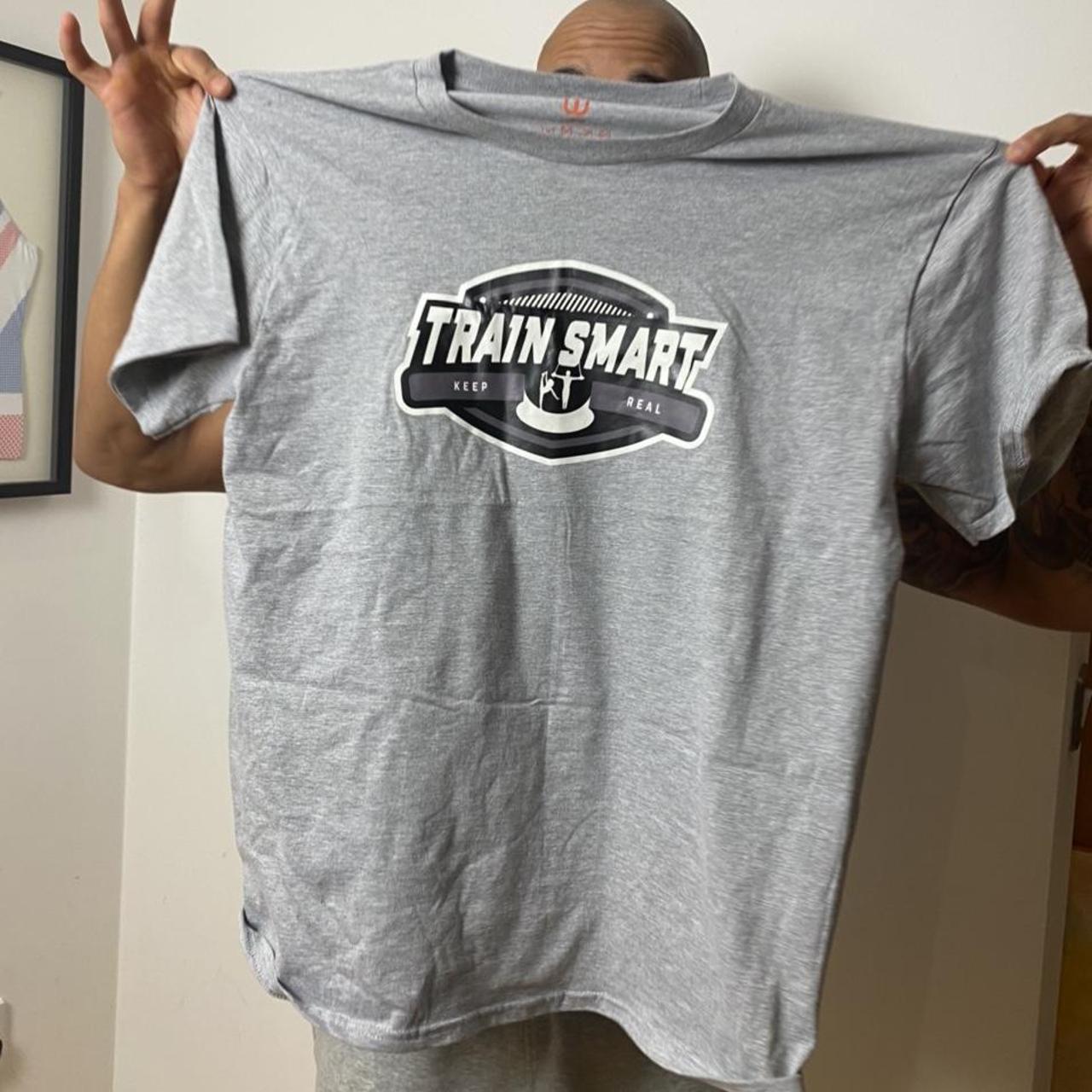 Grey TSKIR tee 1x5-6 years - Depop