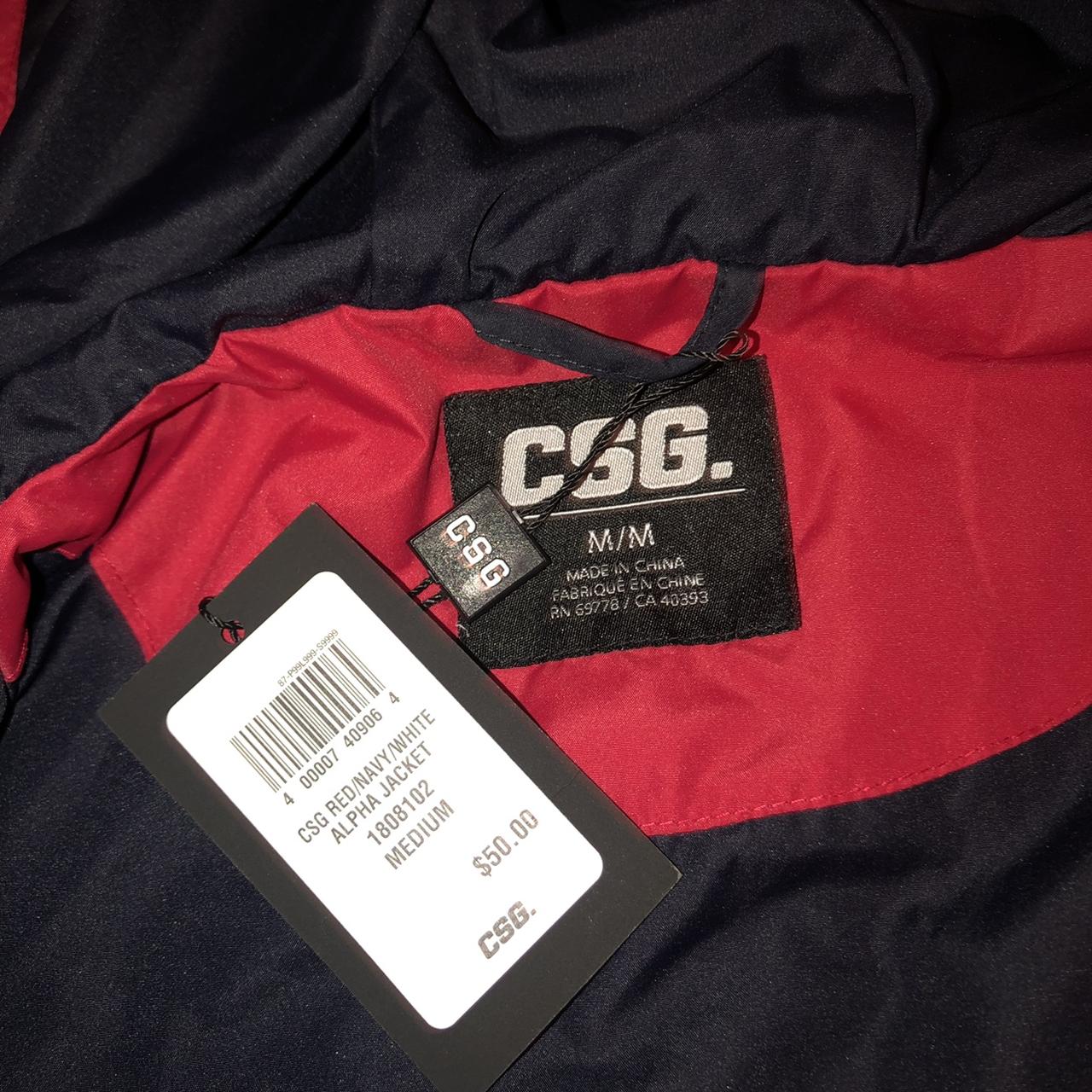 CSG RED WHITE & BLUE WINDBREAKER i bought this... - Depop