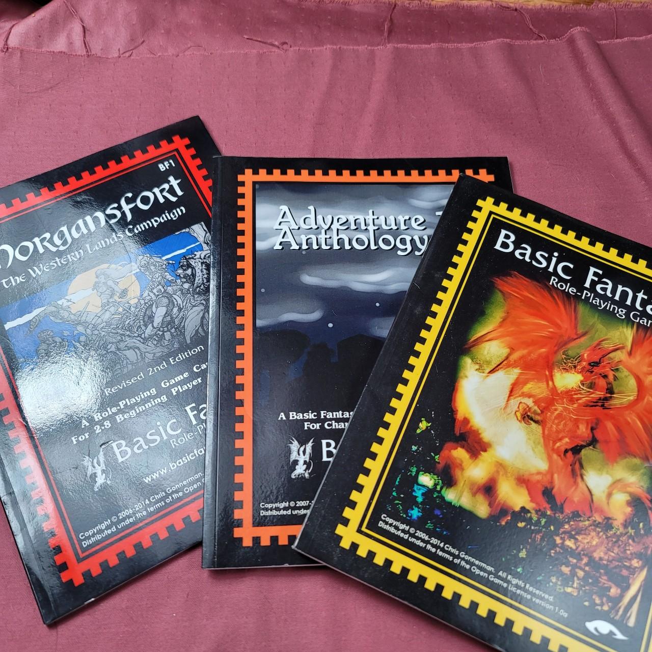 Set of 3 Basic Fantasy role playing game guide... - Depop