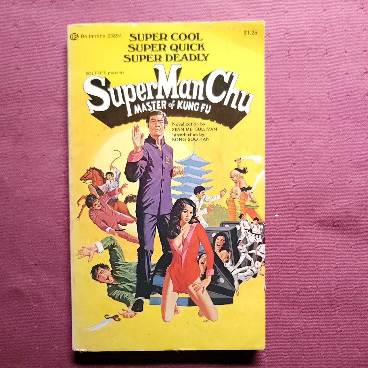 Vintage paperback novelization of SuperManChu... - Depop