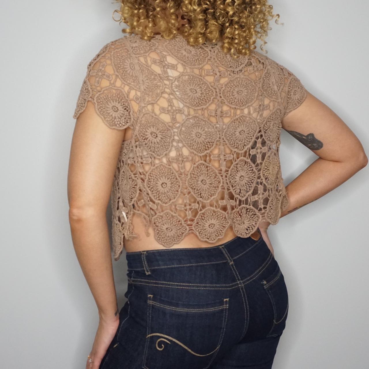 Moon River Women's Tan and Brown Cover-ups | Depop