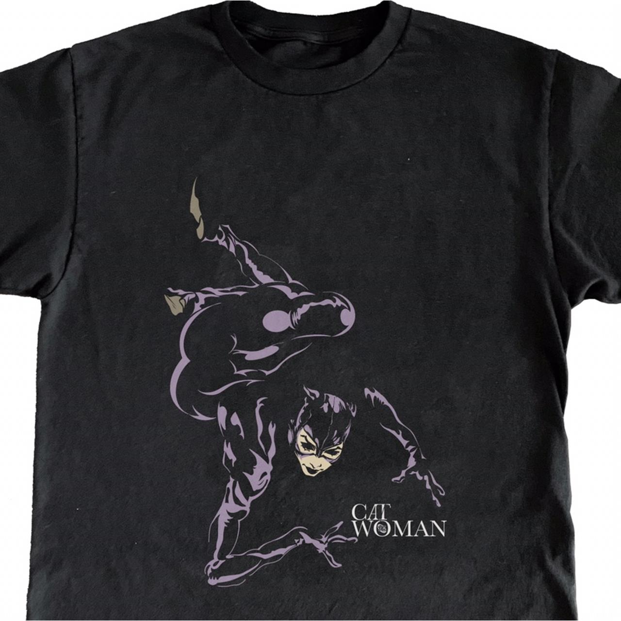 Catwoman Dc comics T-shirt Vintage style Tee is... - Depop