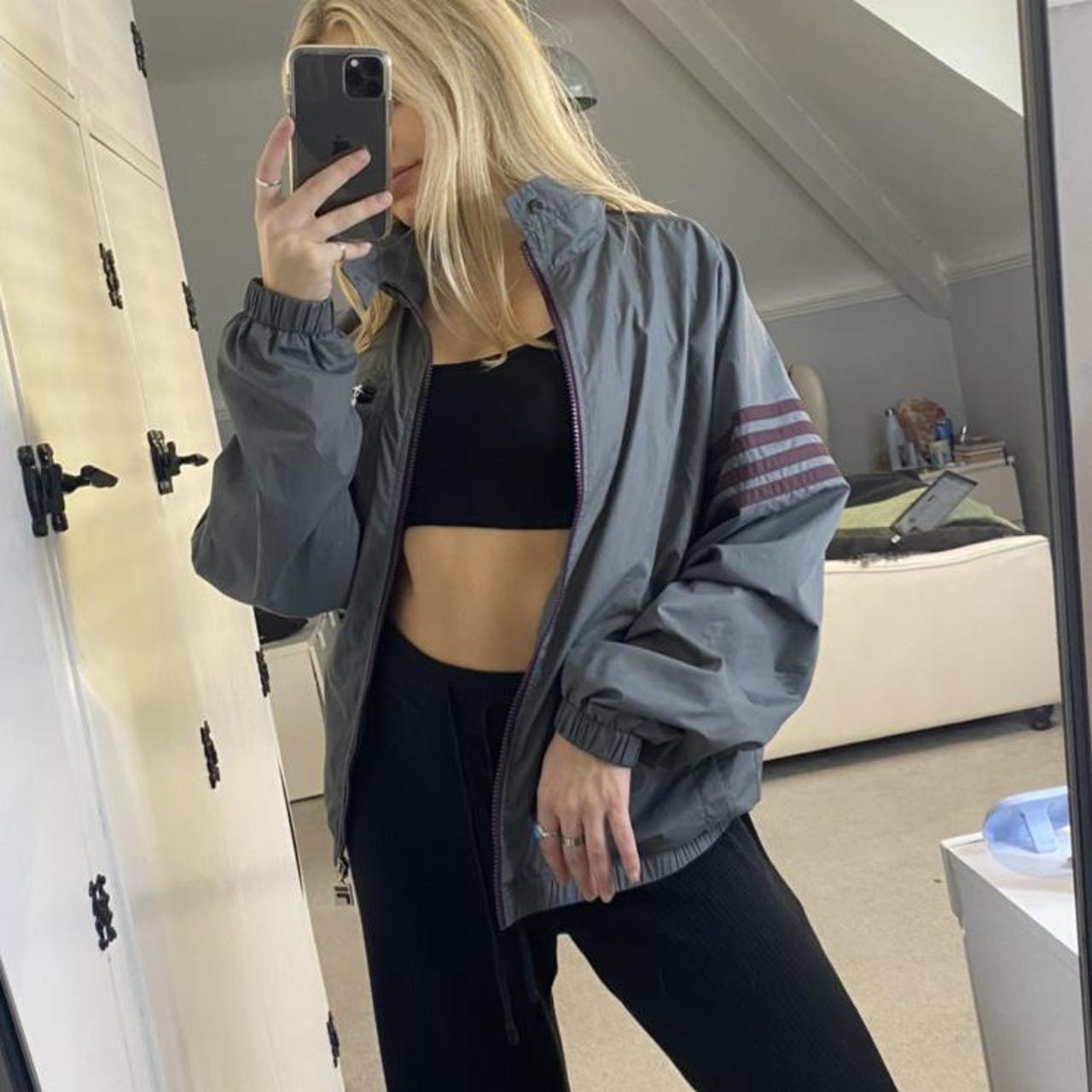 Fila Women's Grey Jacket | Depop