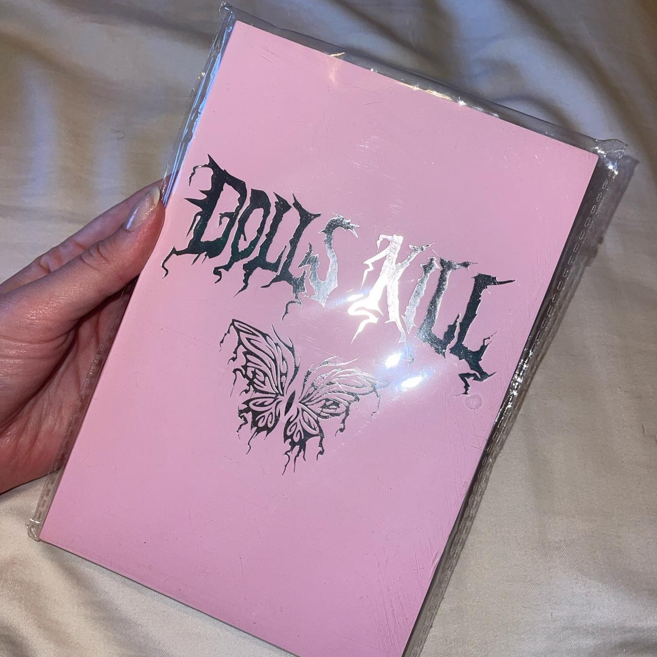 Dolls kill notebook. (the little dot thing you can... - Depop
