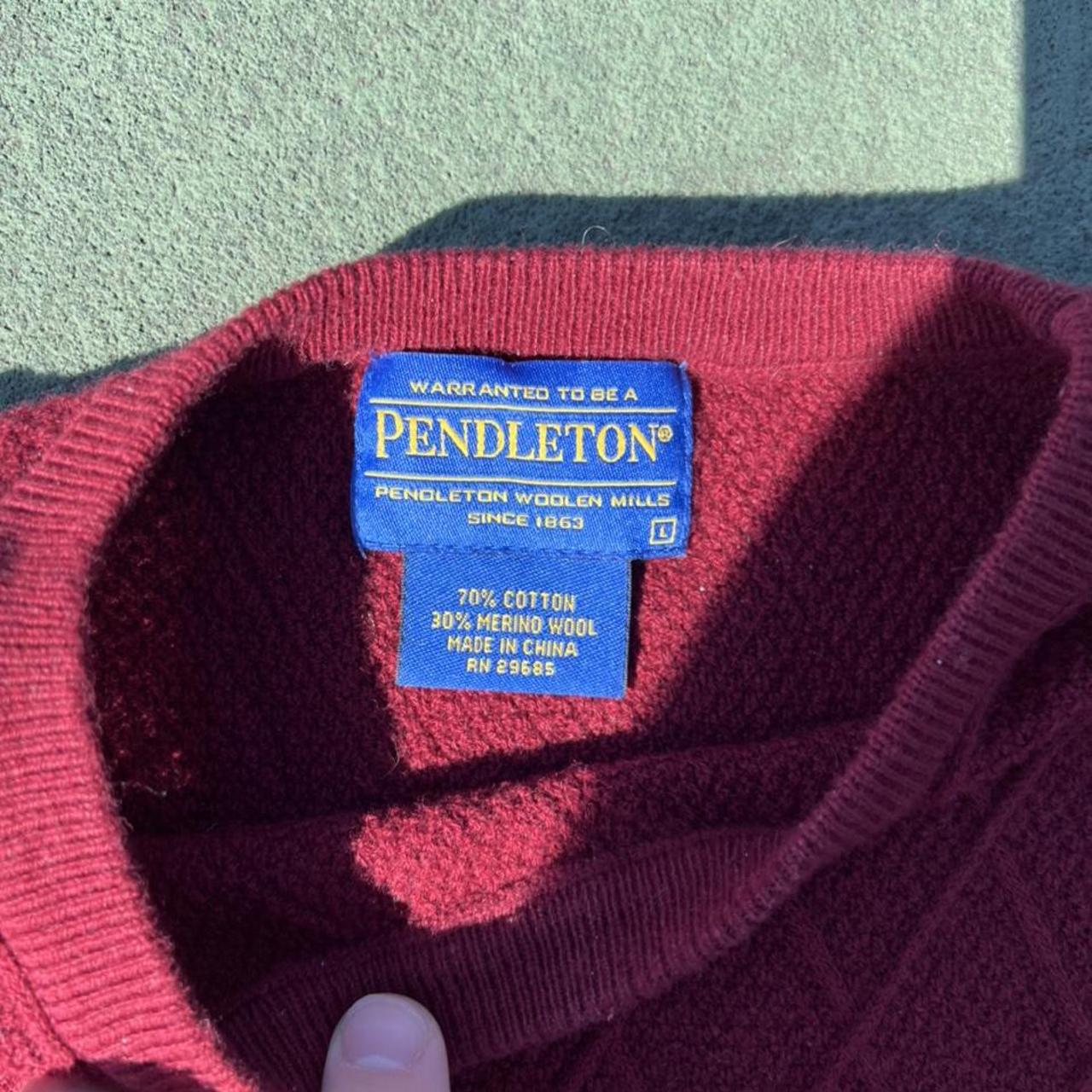 Awesome Pendton sweater! Great pattern and color. - Depop