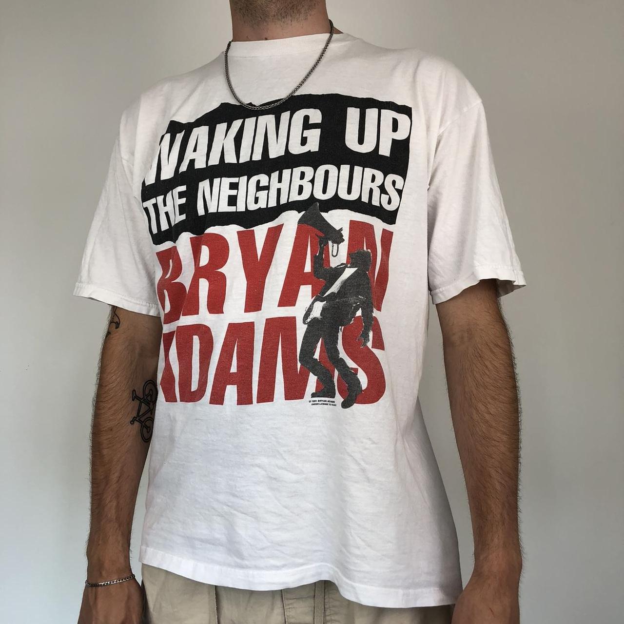 Vintage Bryan Adams 1991 Tour T-Shirt Colour:... - Depop