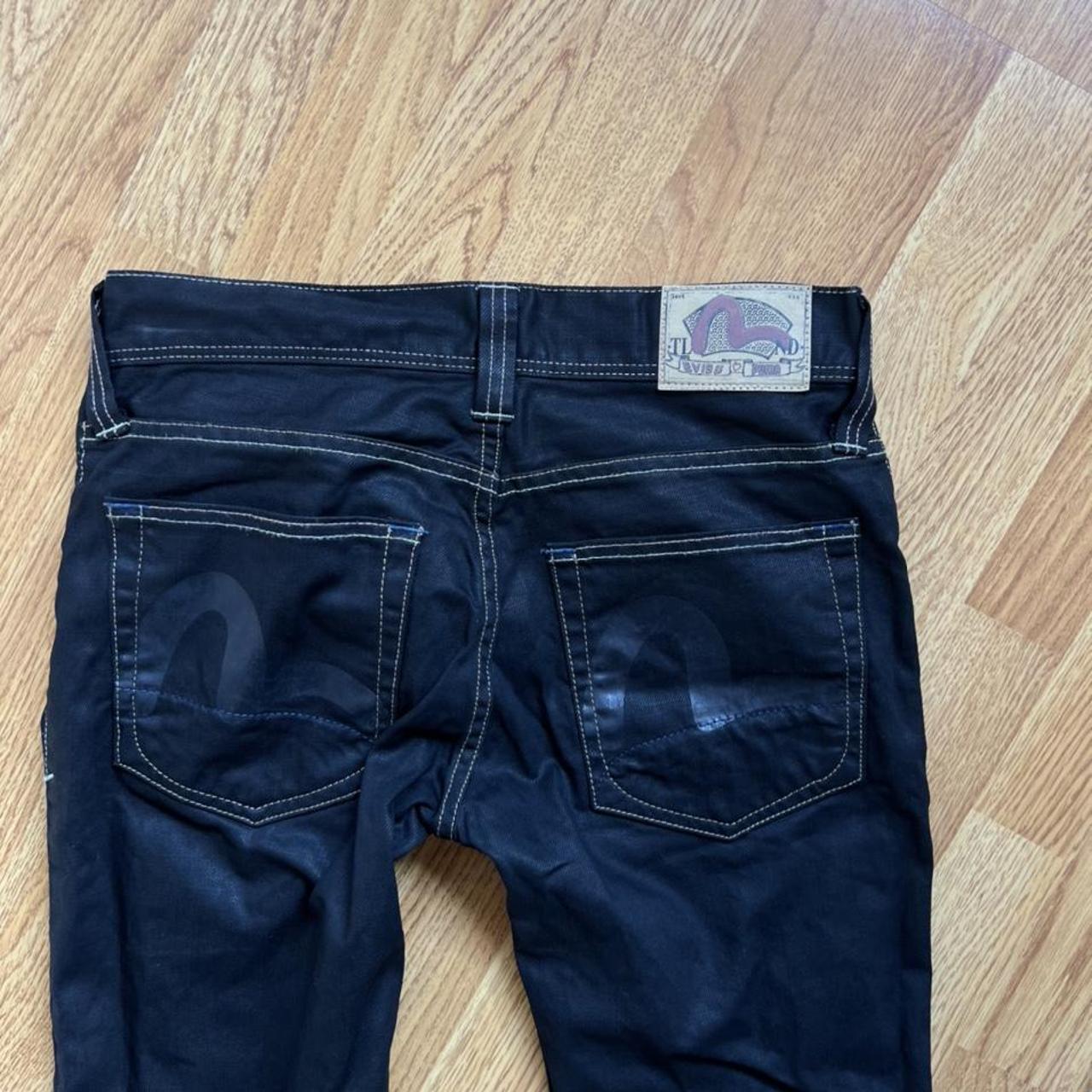 Evisu Puma collab jeans 32w 32L in Black. 9.5/10... | Depop