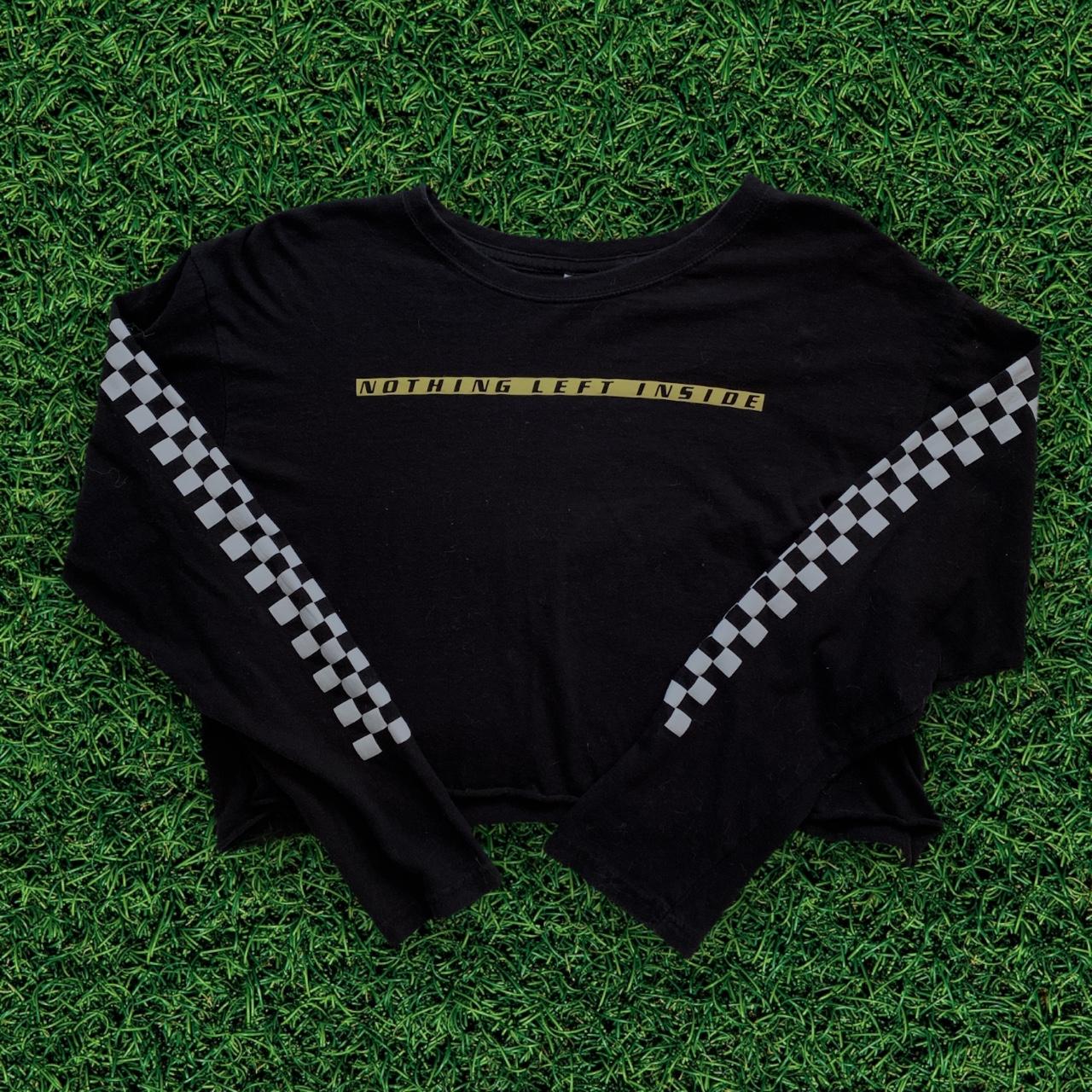 Minga London “Nothing Left Inside” Cropped Long... - Depop