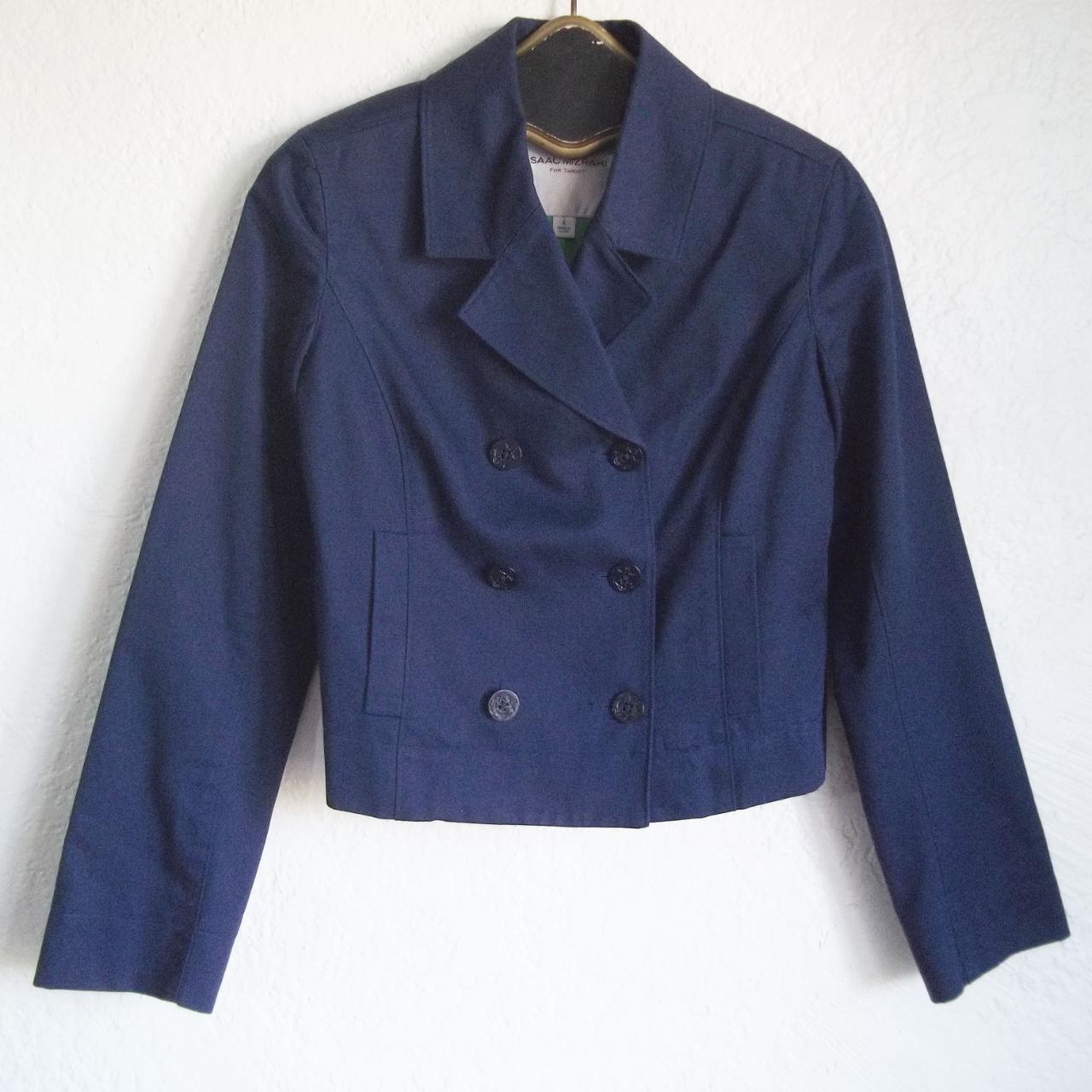 Target Women's Blue Coat | Depop