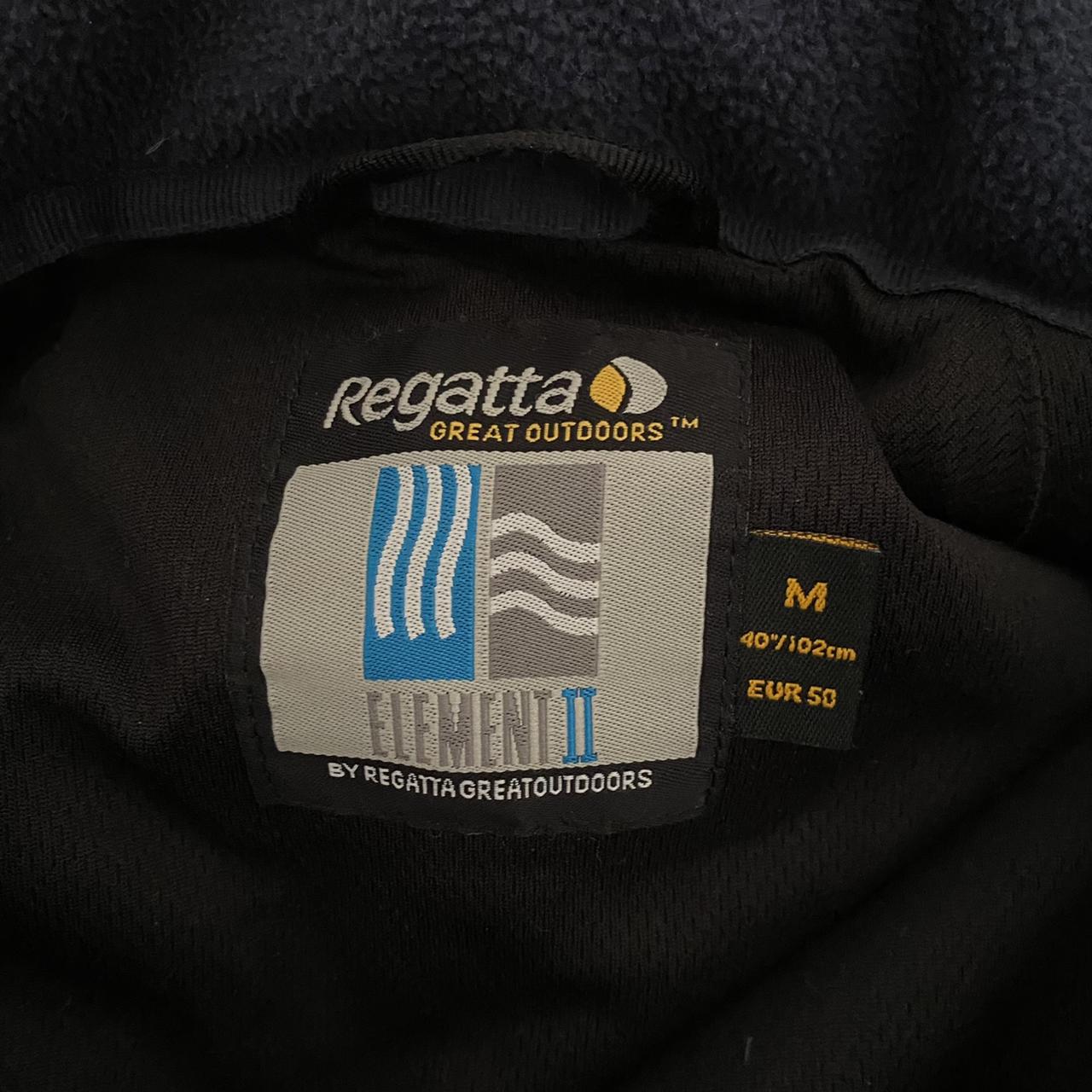 Regatta Great Outdoors navy blue fleece with... - Depop