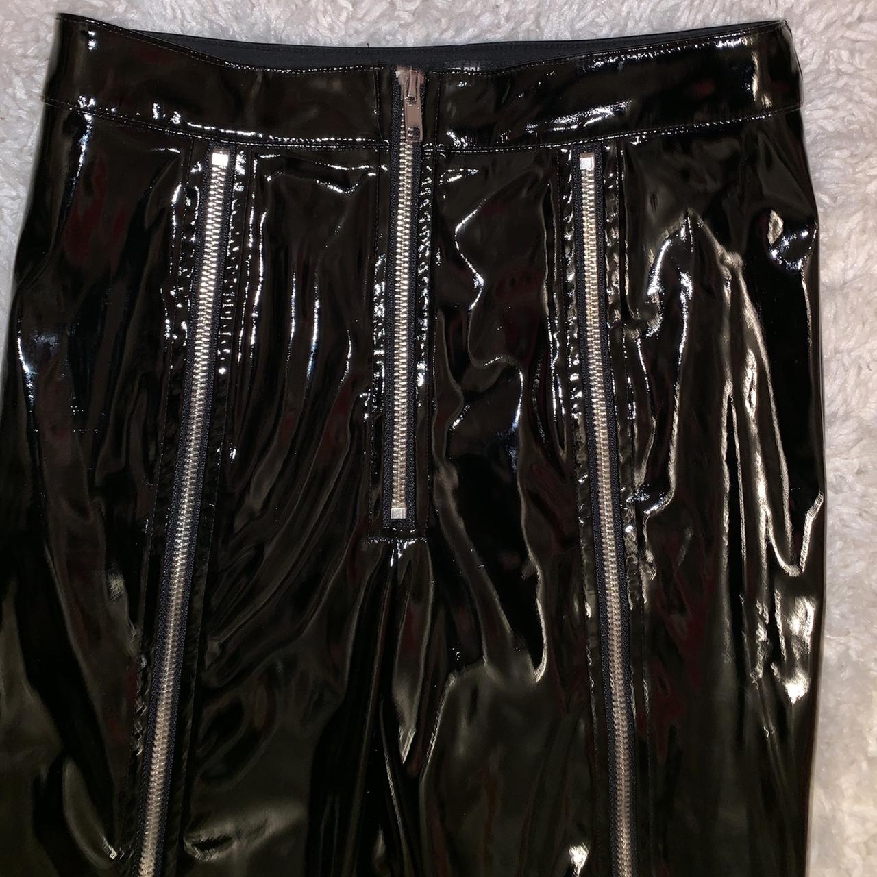 Dolls kill vinyl pants pretty tiny!! Best fit a... - Depop