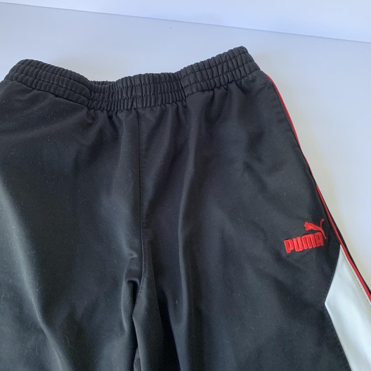 Boys Puma Track Pants! Boys size L but fits a... - Depop
