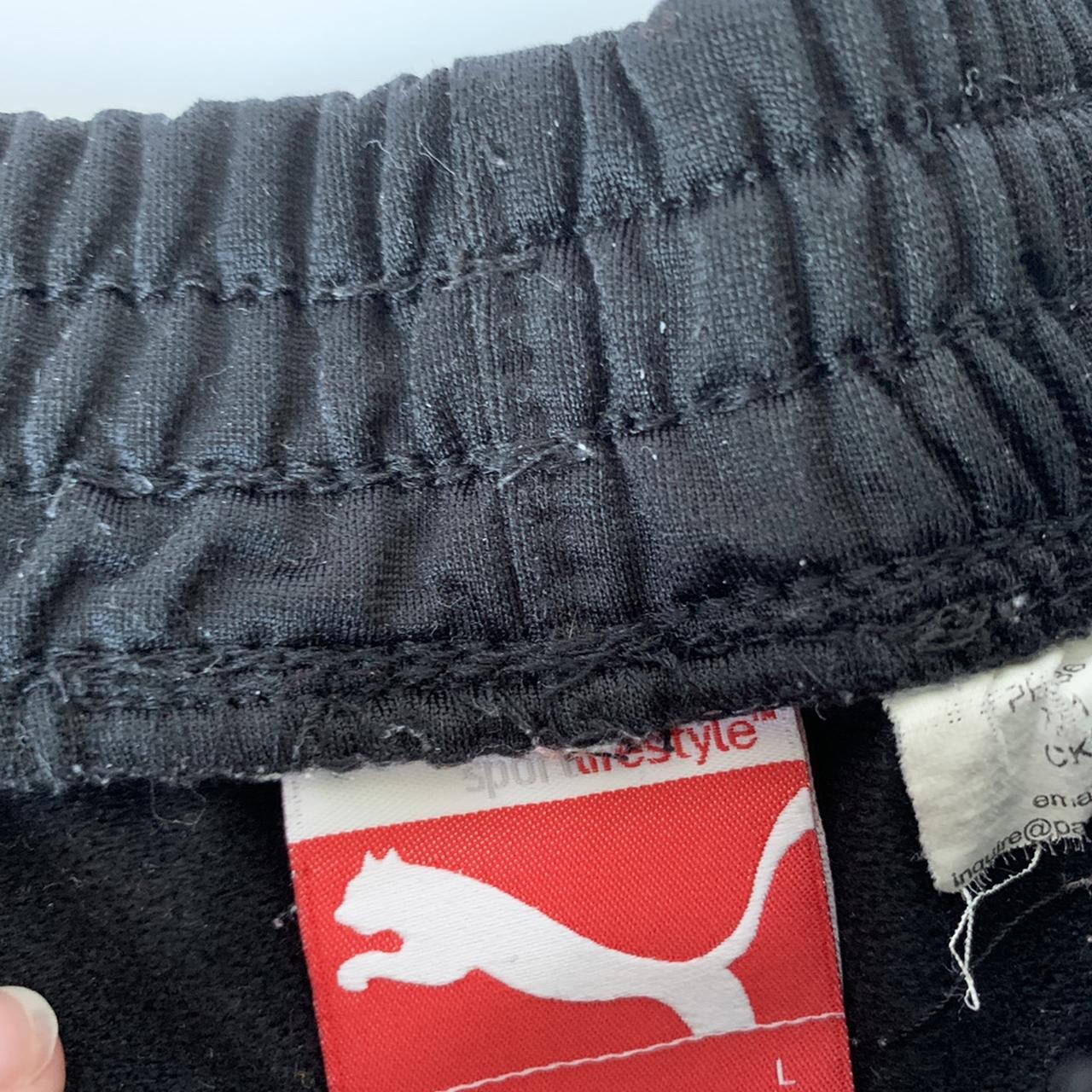 Boys Puma Track Pants! Boys size L but fits a... - Depop