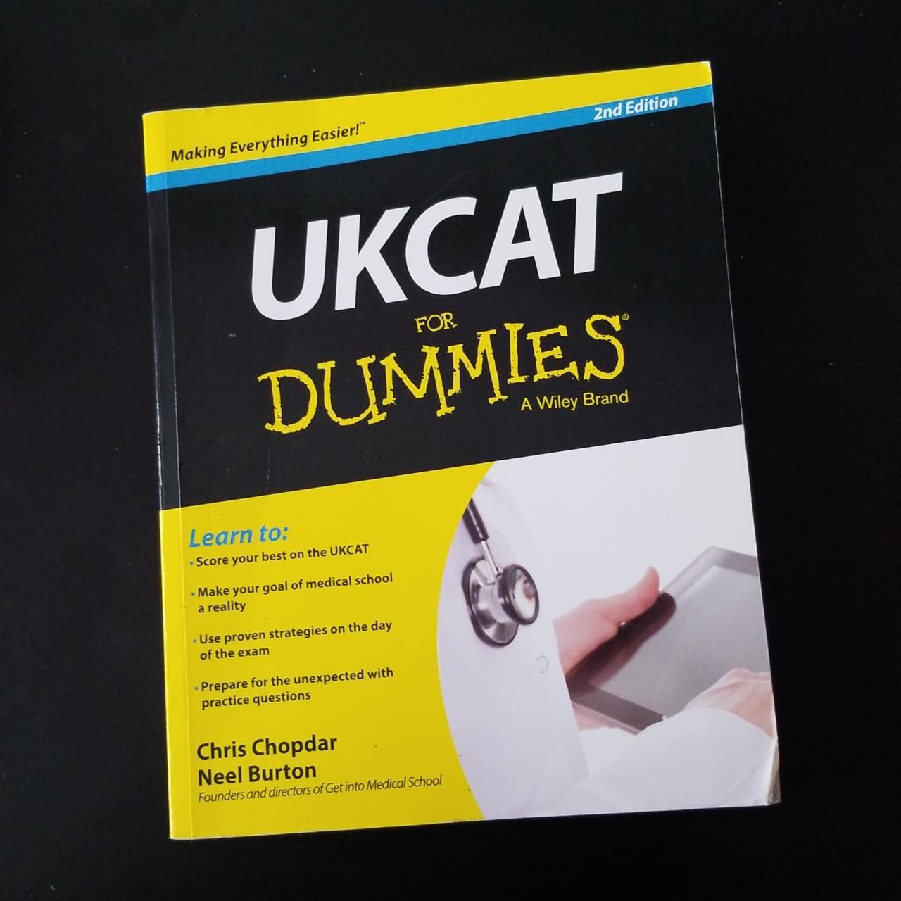 UKCAT for DUMMIES: I really recommend this book to... - Depop
