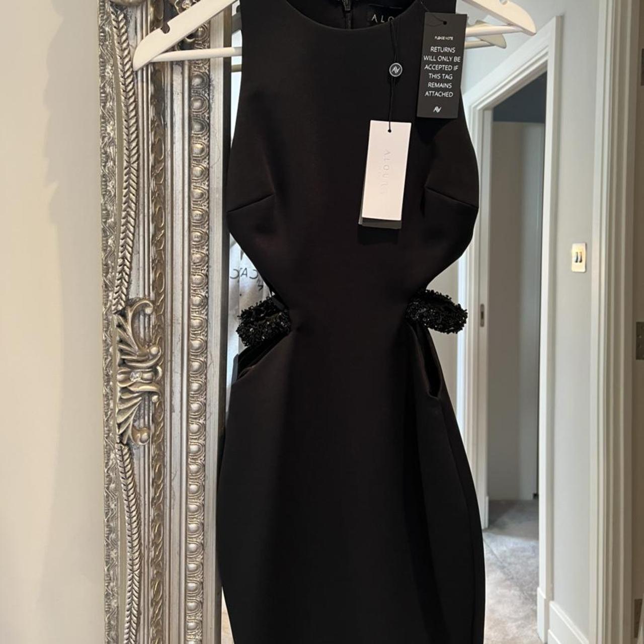 Aloura London Alexis Dress Stunning LBD Neoprene... - Depop