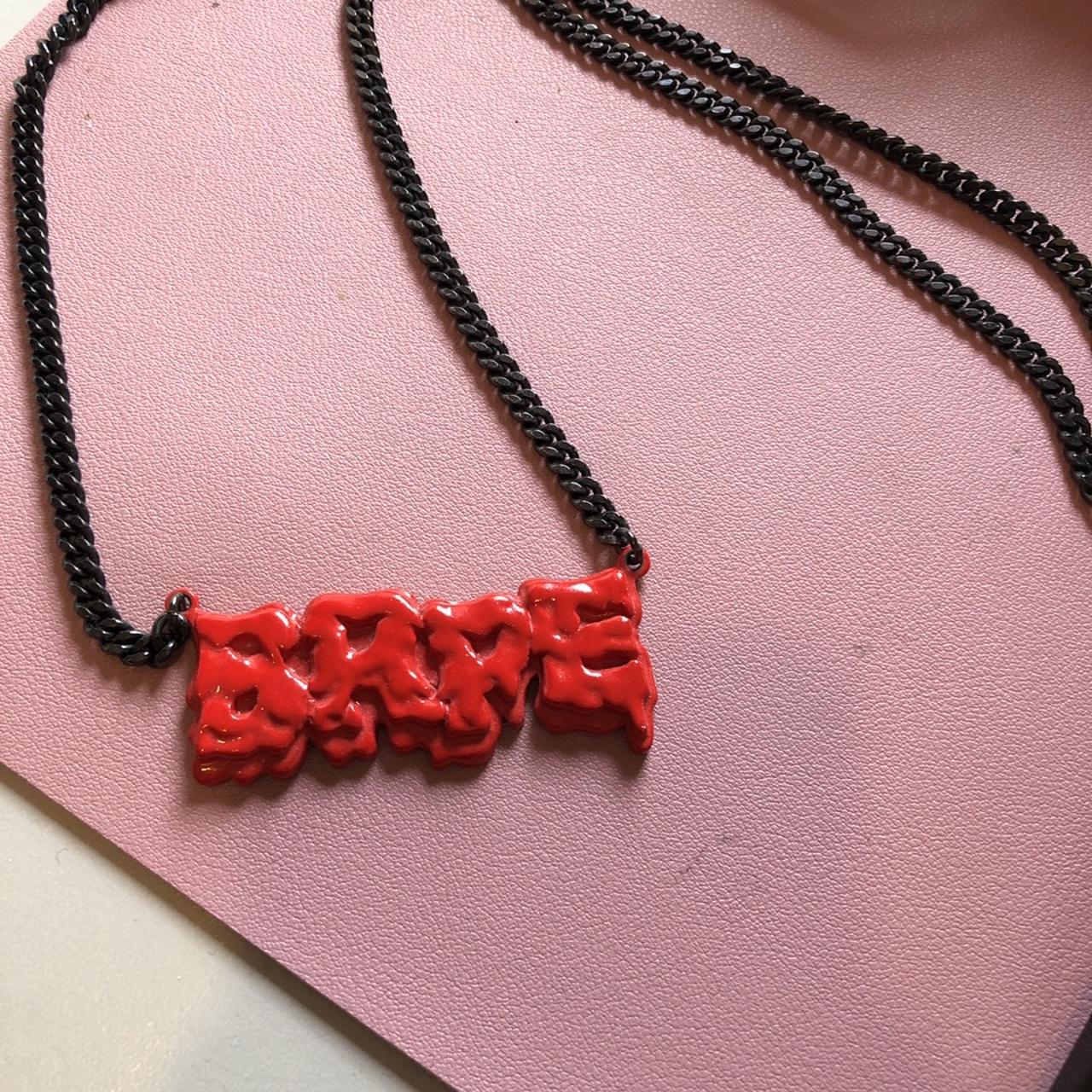 BAPE x Ambush chain. Very rare. Good condition,... - Depop