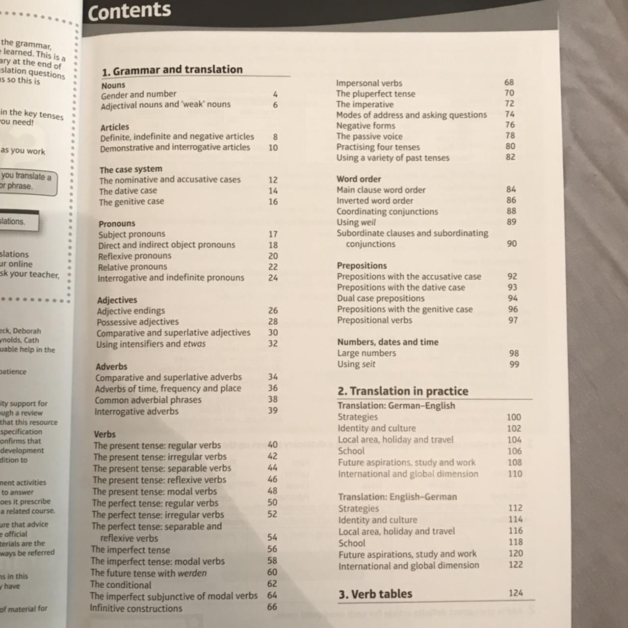 GCSE GERMAN REVISION BOOK AND ANSWERS Stimmt!... - Depop