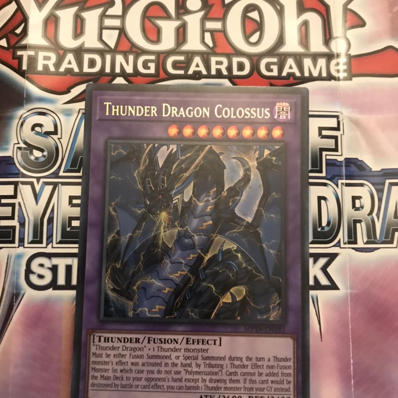 Thunder Dragon Colossus ultra rare Never been... - Depop