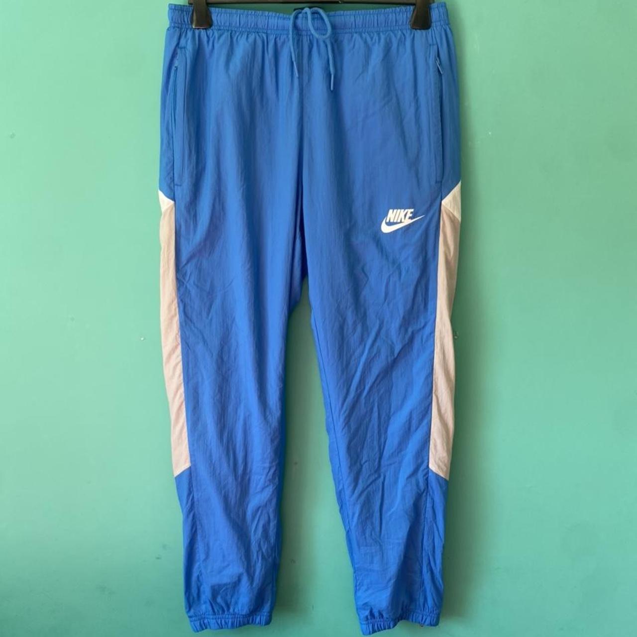 Nike shell tracksuit bottoms Mens... - Depop