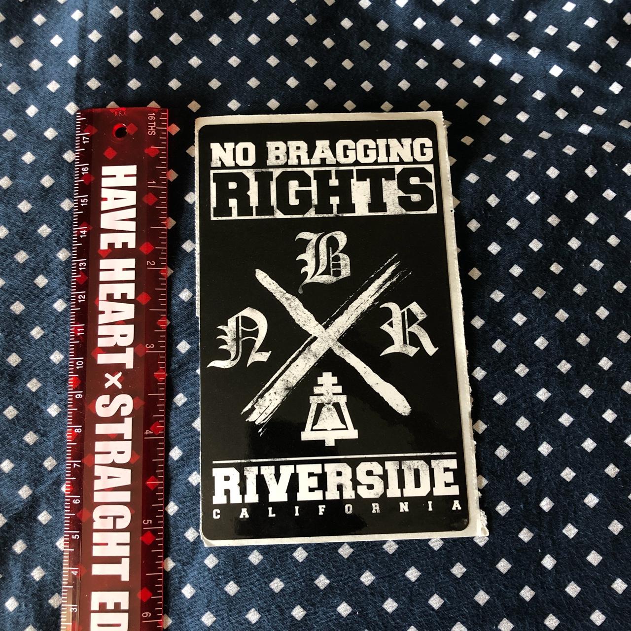 No bragging rights sticker 5 available Ruler for... - Depop