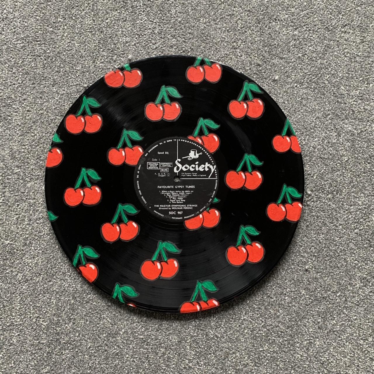 🖤HAND PAINTED VINYLS FOR SALE, DM🖤 On my Etsy... - Depop