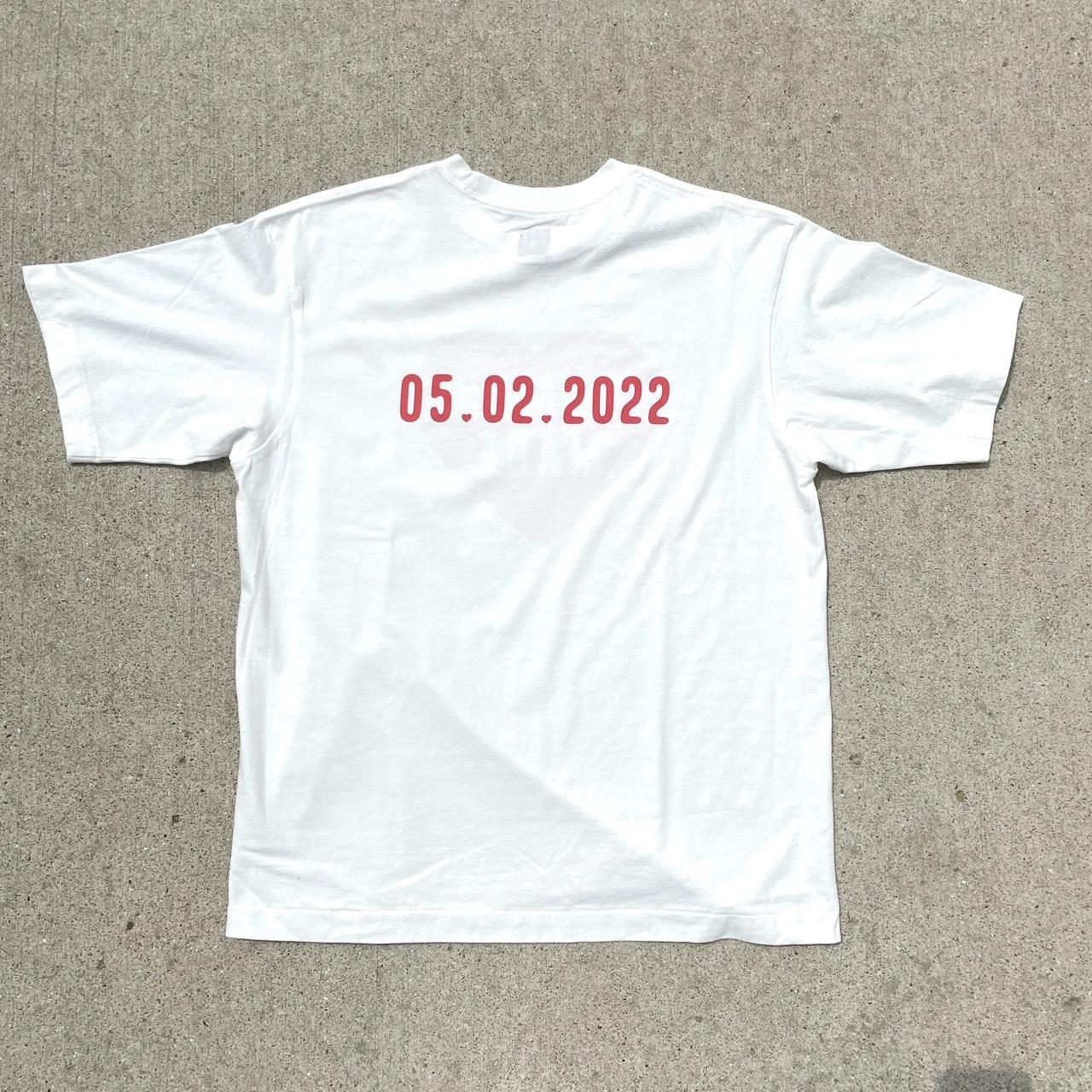 Human Made Daily S/S T-Shirt Red Human Made white... - Depop