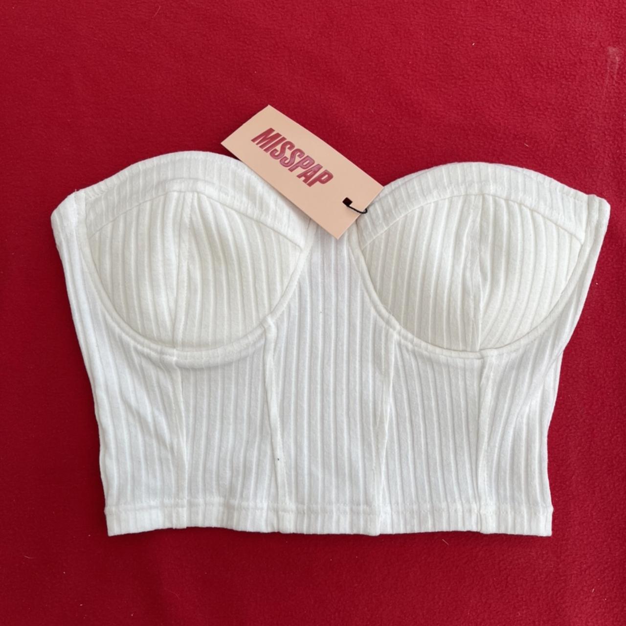 Brand new miss pap crop 🤍 - Depop