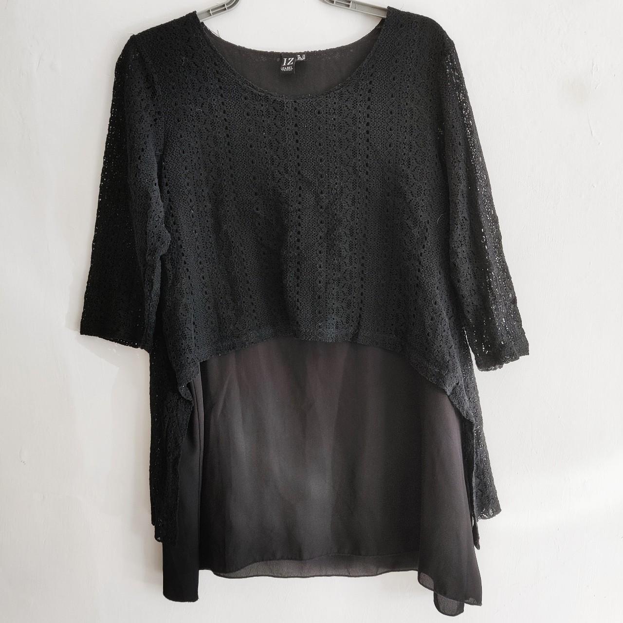 Women's Black Top | Depop