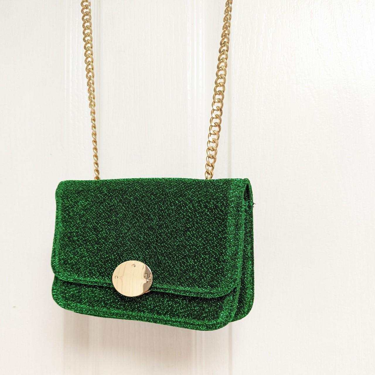 Sparkly Green Vero Moda Bag Really cute sparkly... - Depop