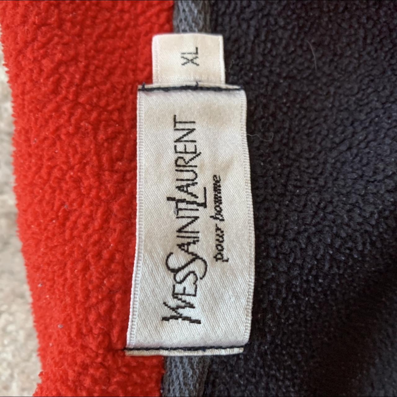 SOLD//// the dankest YSL 90’s vintage fleece in... - Depop