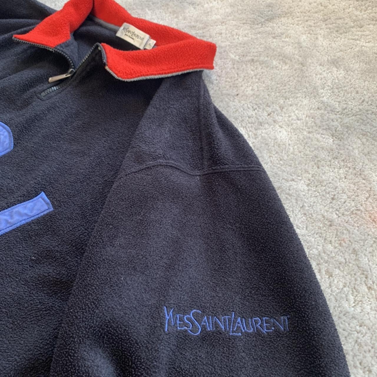 SOLD//// the dankest YSL 90’s vintage fleece in... - Depop