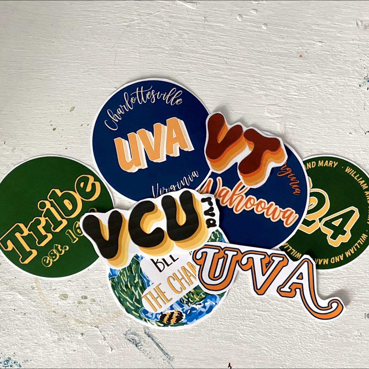 Personalized college/collegiate stickers!! DM me and... - Depop