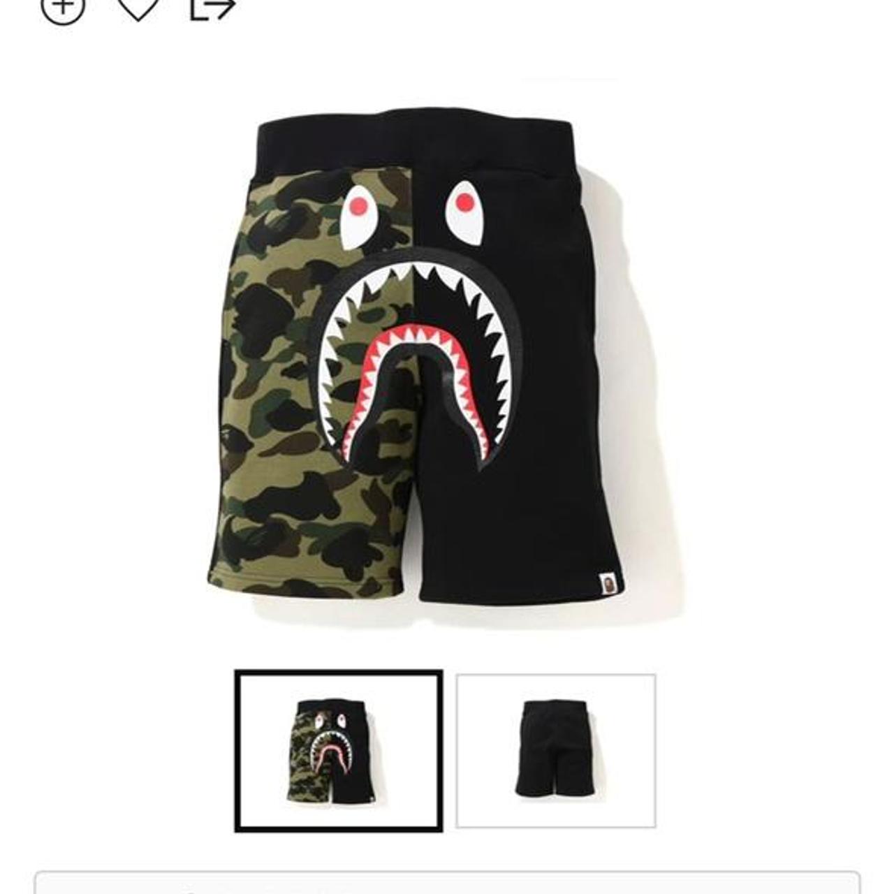 Rare Bape shorts SS18 Condition - Like new Selling... - Depop