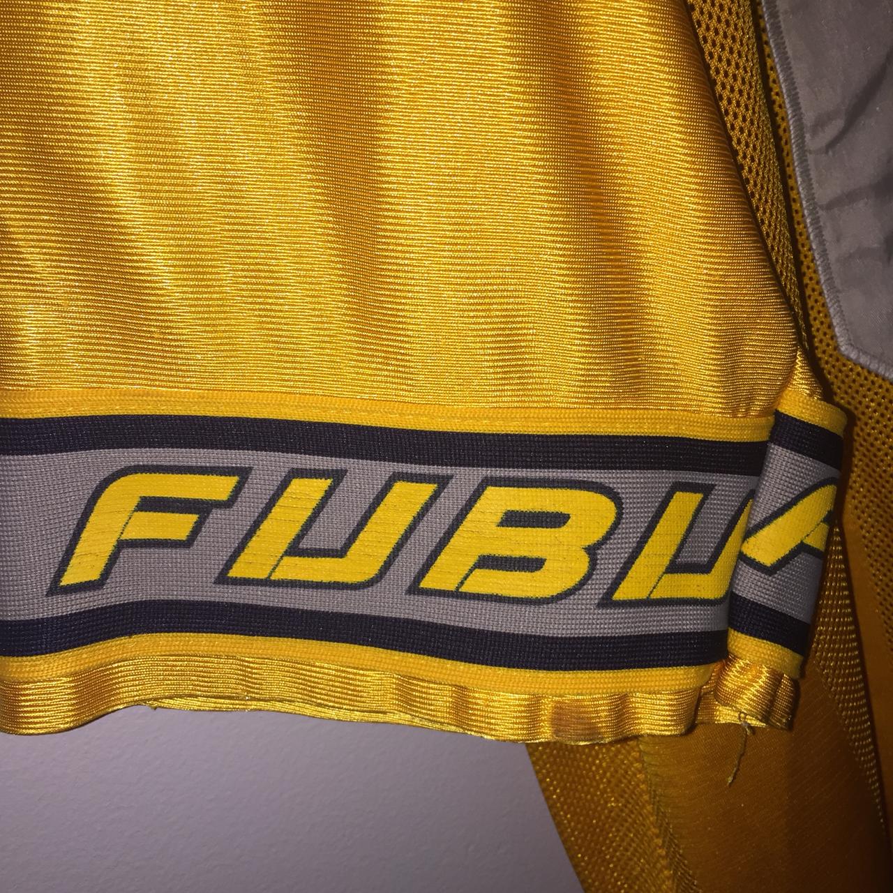 Vintage Men’s Golden FUBU Football Jersey. Jersey is... | Depop