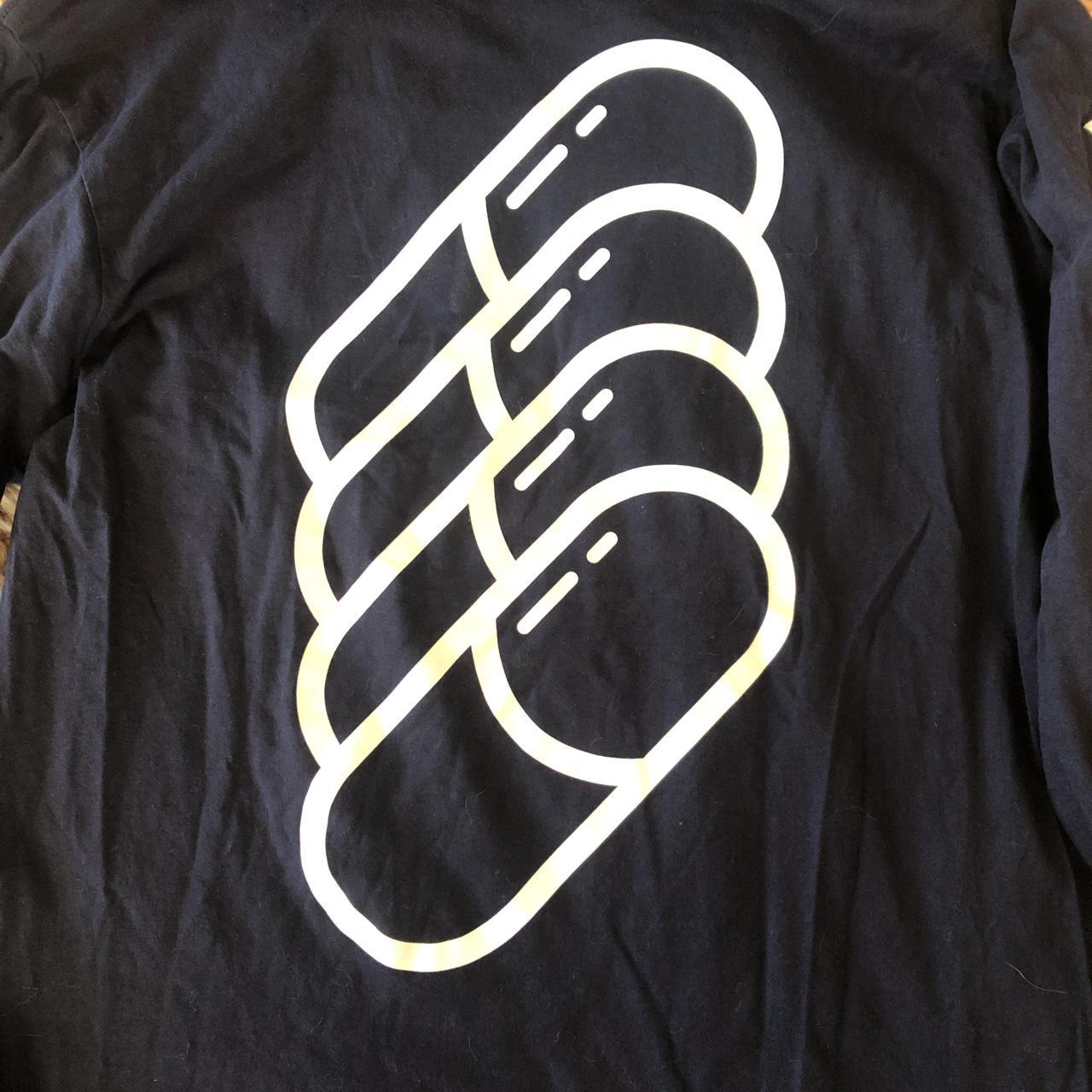 iiii four eyes T-shirt ecstasy long sleeve... - Depop