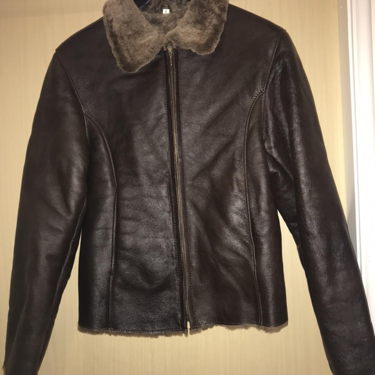 Lambskin jacket from Spanish Entrefino lambskin in... - Depop