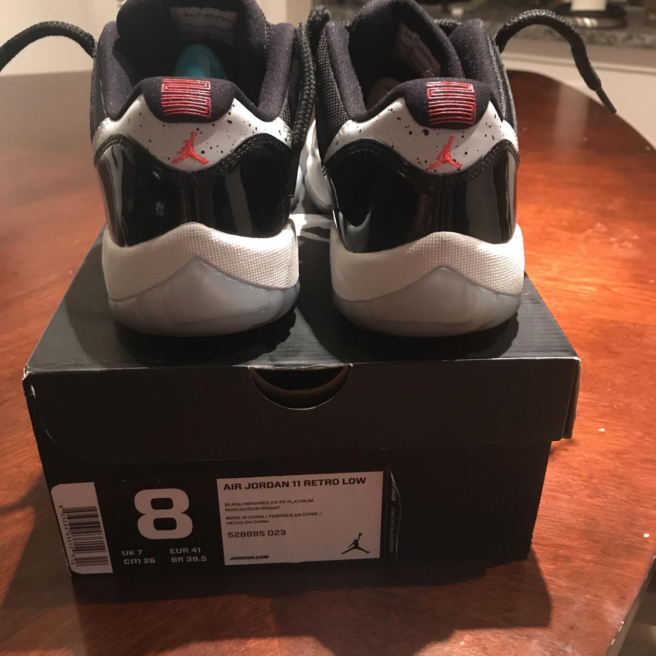 Air Jordan 11 Retro Low Low Infrared 11’s worn... - Depop