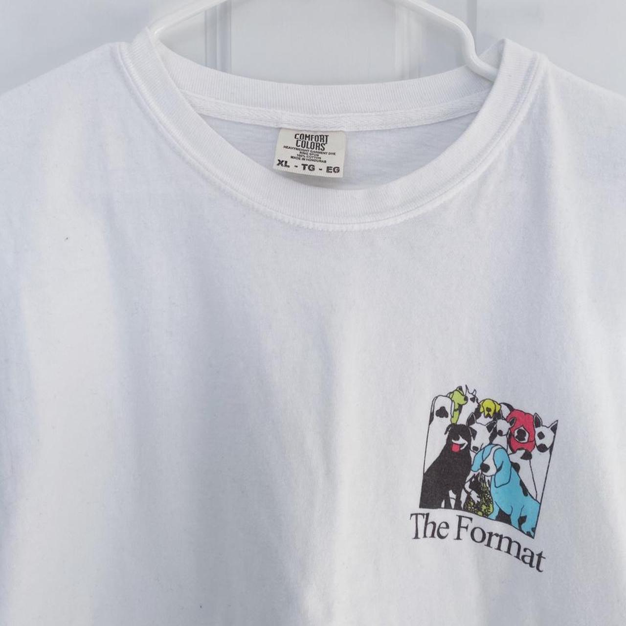 the format band merch // “dog problems” album art on... - Depop