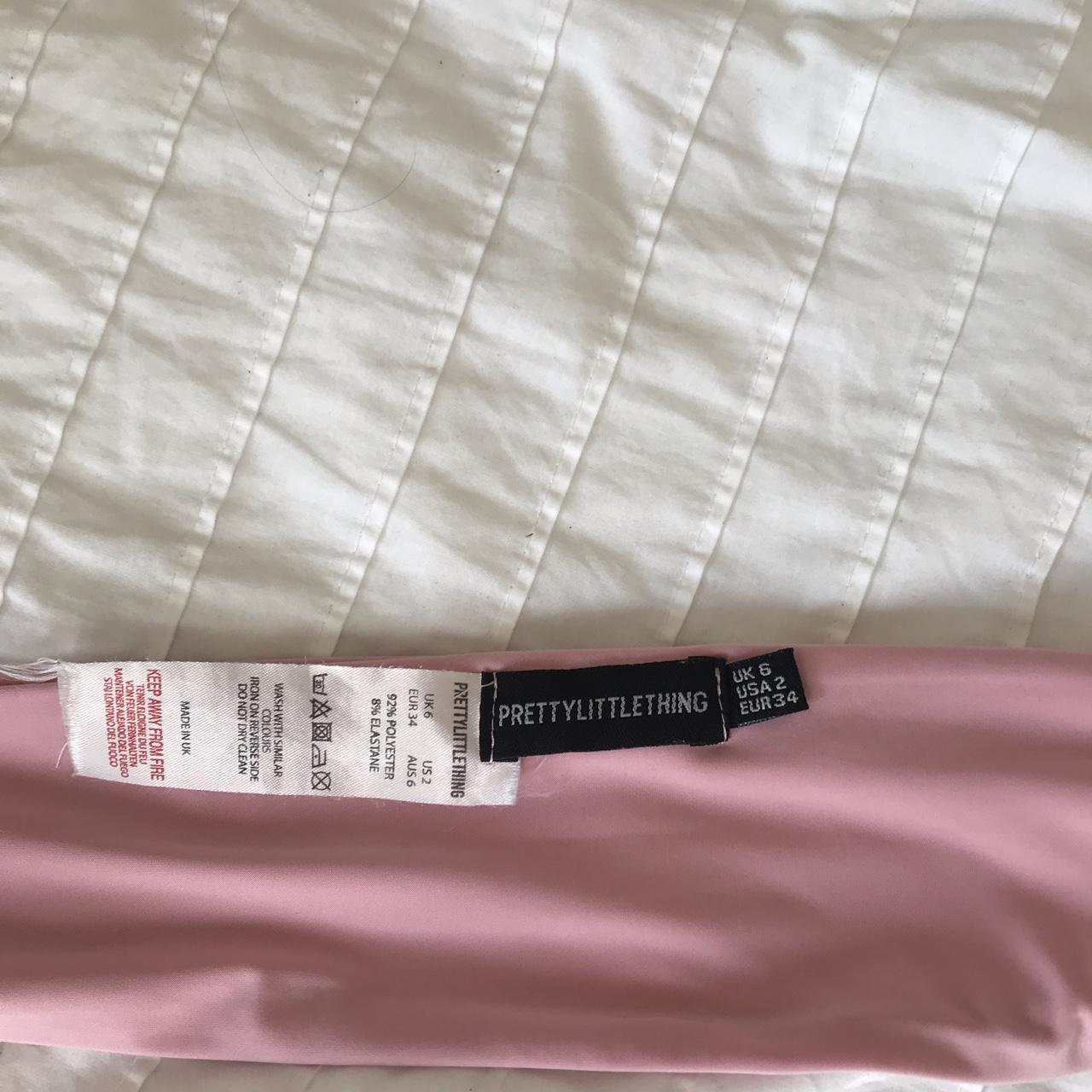 Pretty little thing triangle tie top, worn a couple... - Depop